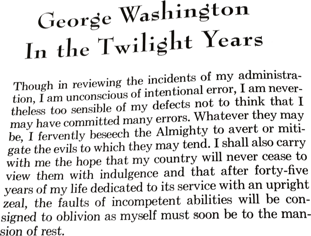 George Washington’s Prayer for the United States – Harinam and Healing ...